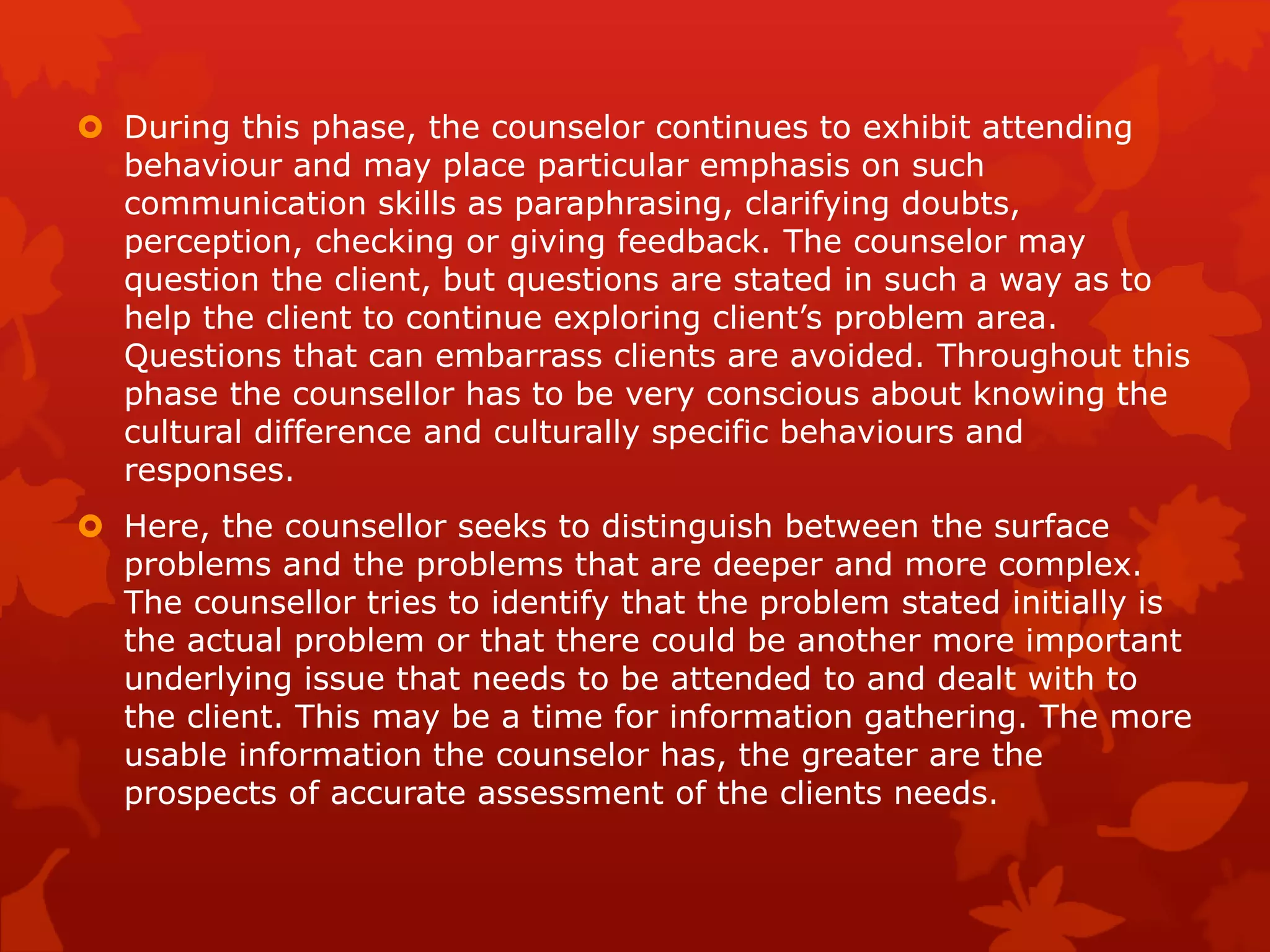 TYPES OF COUNSELLING | PPTX