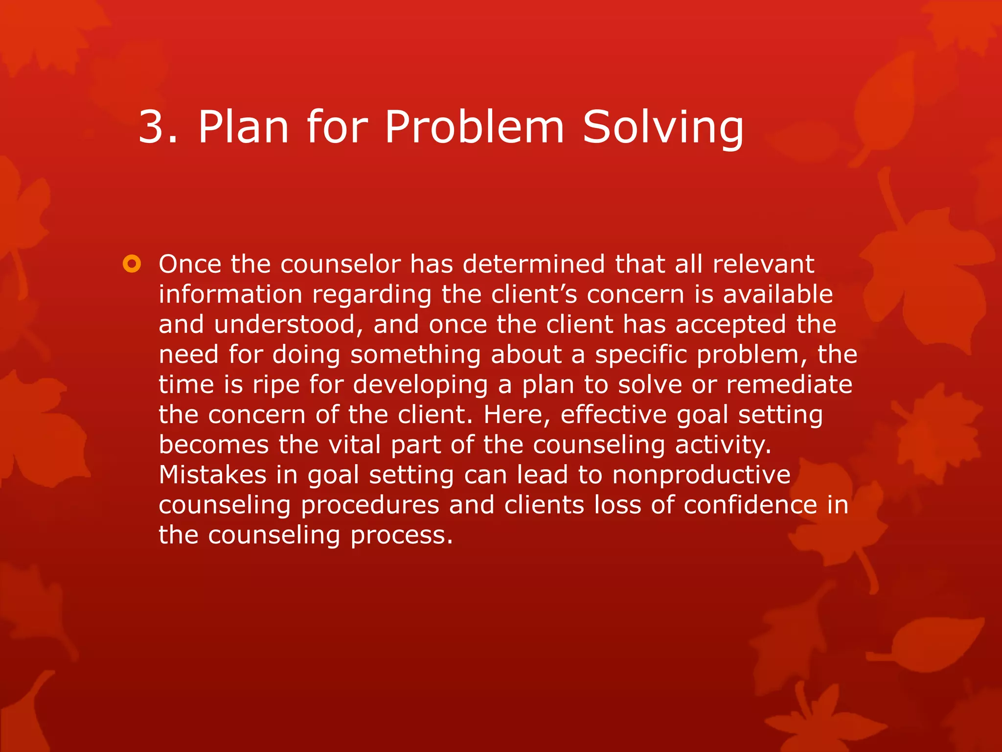 TYPES OF COUNSELLING | PPTX