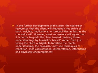 TYPES OF COUNSELLING | PPTX
