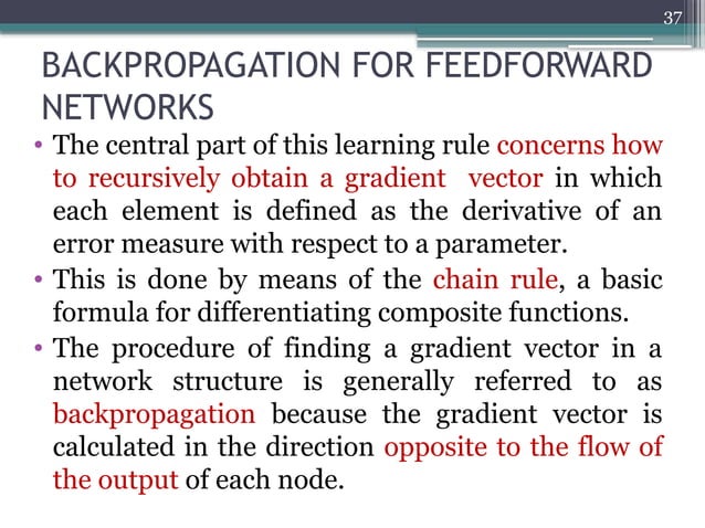 UNIT 3 - Neural networks feed forward n/w | PPT