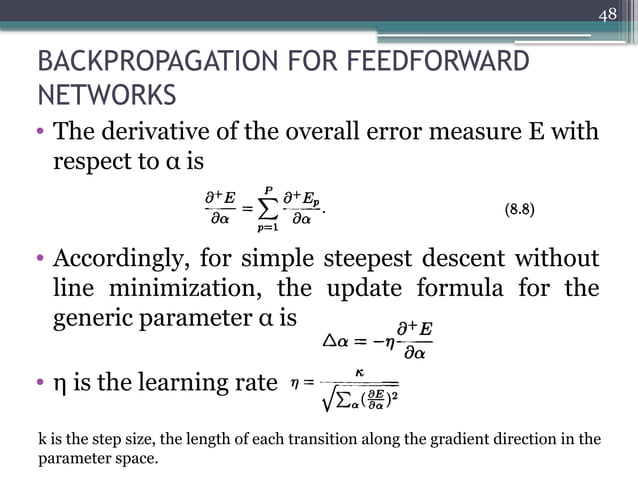 UNIT 3 - Neural networks feed forward n/w | PPT