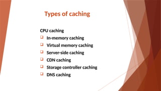 Advanced Operating Systems- Distributed file system and caching | PPTX