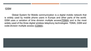 GSM | PPT