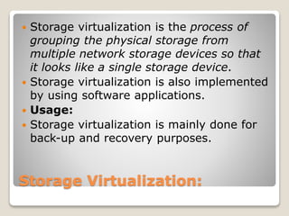 Virtualization concepts in cloud computing | PPT