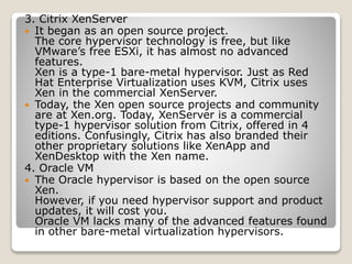 Virtualization concepts in cloud computing | PPT