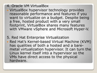 Virtualization concepts in cloud computing | PPT