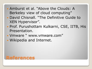 Virtualization concepts in cloud computing | PPT