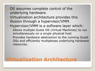 Virtualization concepts in cloud computing | PPT