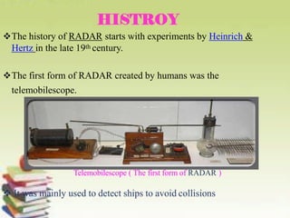 Principles of RADAR Systems | PDF
