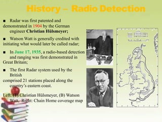 Principles of RADAR Systems | PDF