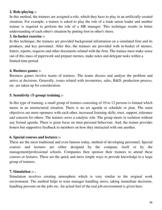 training and development module 3 | PDF