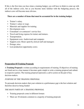 training and development module 3 | PDF