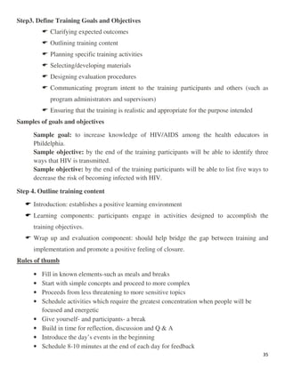 training and development module 3 | PDF