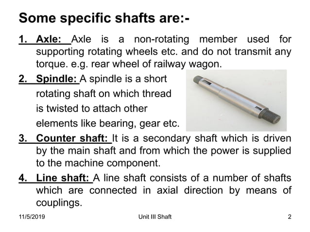 Unit 3.1 Design of Shaft | PDF | Physics | Science