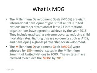 MDG Nepal | PPT