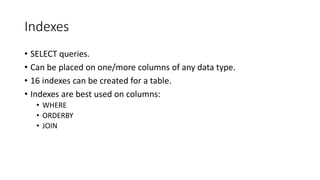 Database design and error handling | PPT
