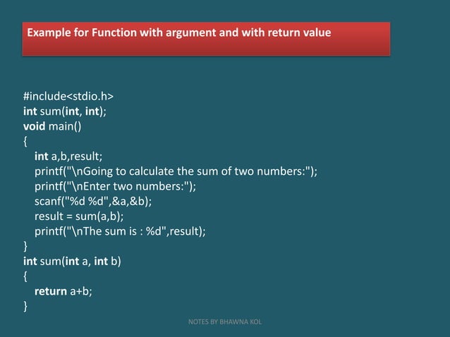 Modular Programming in C | PDF