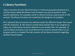 Modular Programming in C | PDF