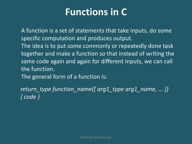 Modular Programming in C | PDF
