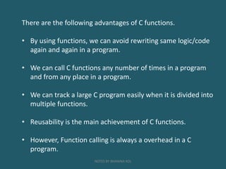 Modular Programming in C | PDF