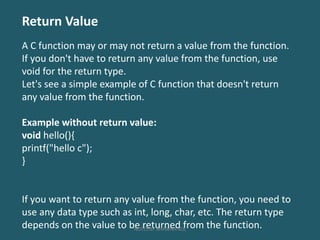 Modular Programming in C | PPT