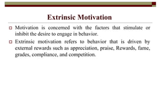 STUDENT MOTIVATION | PPTX