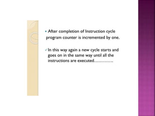 Instruction Cycle | PPTX