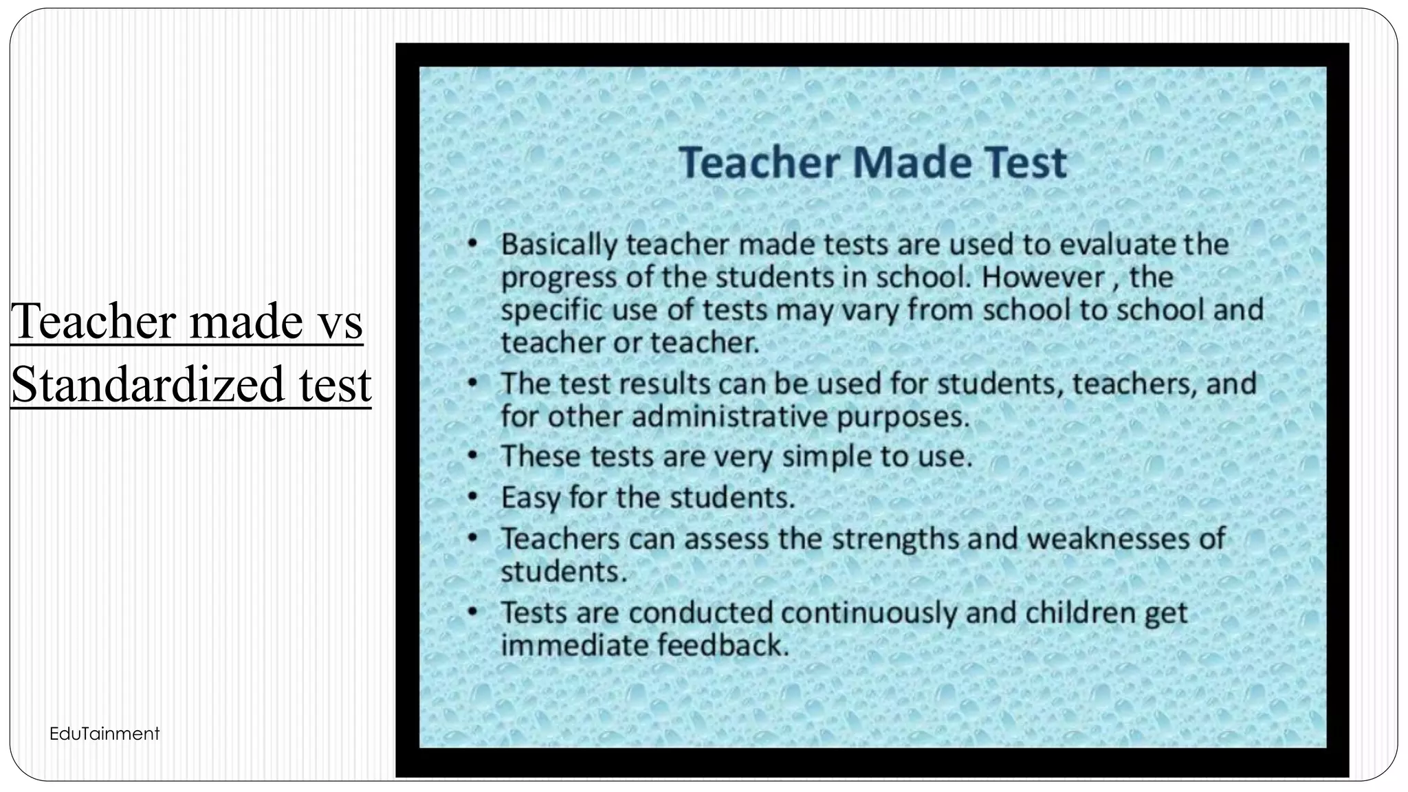 TEST DEVELOPMENT AND EVALUATION (6462) | PDF
