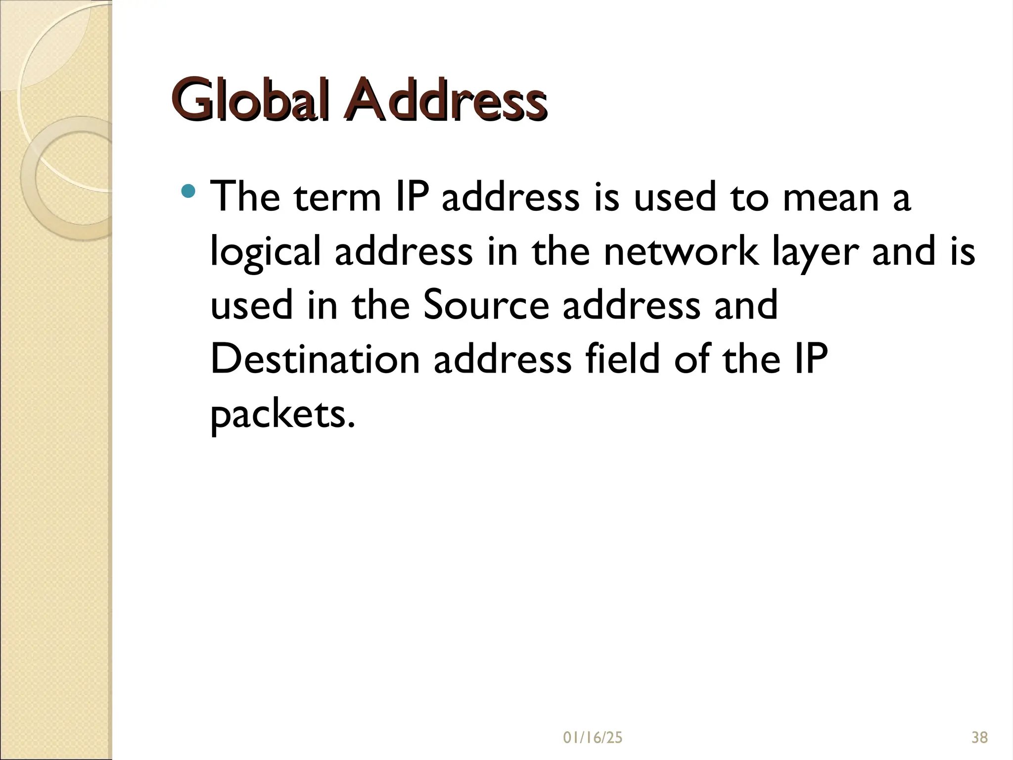 Unit3 Ppt Computer Networks Network Layer Ppt