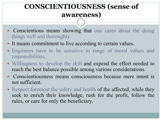 Professional ethics-Unit3 | PPT