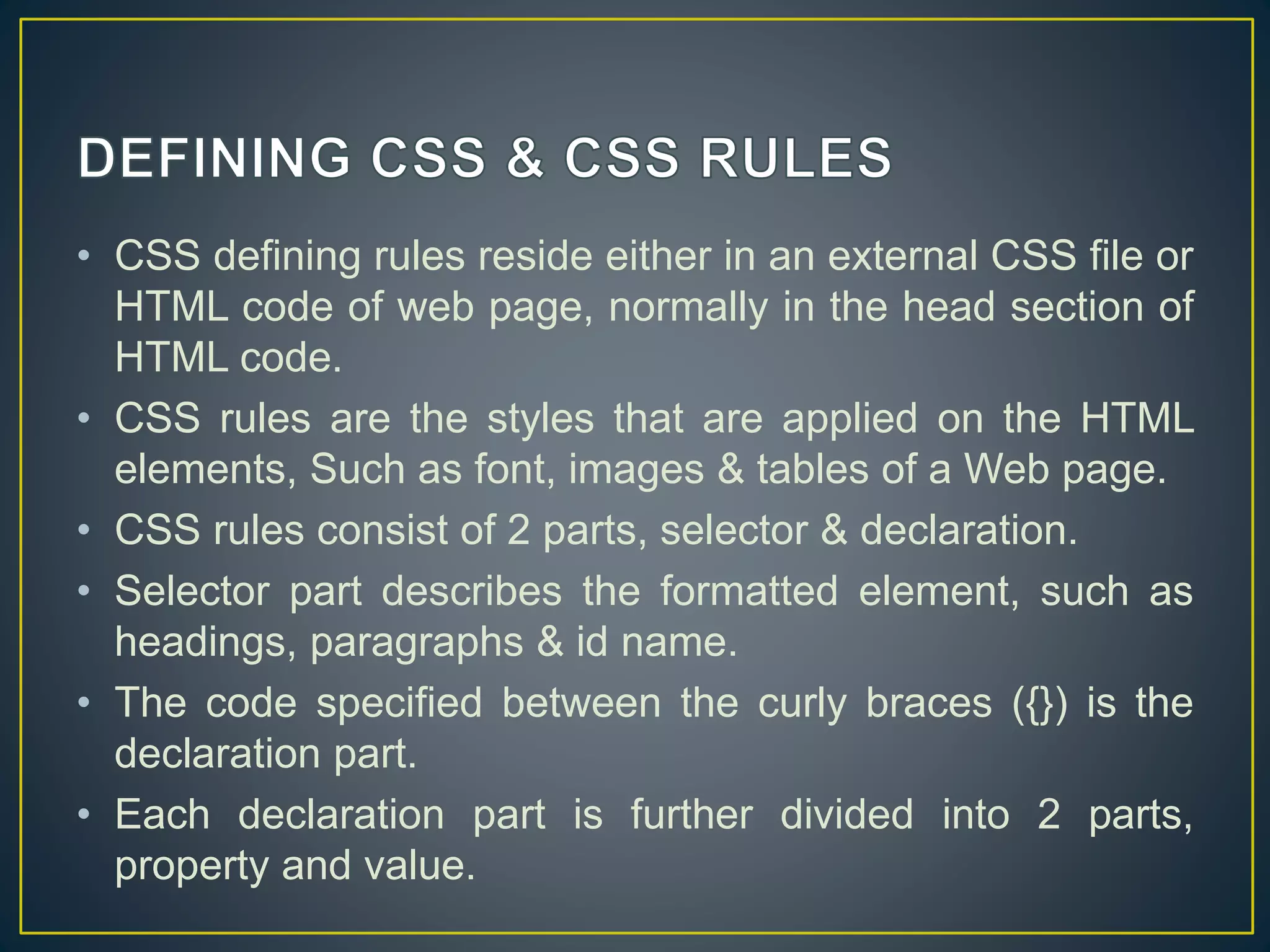 Dw Unit 3 Pptx Free Download