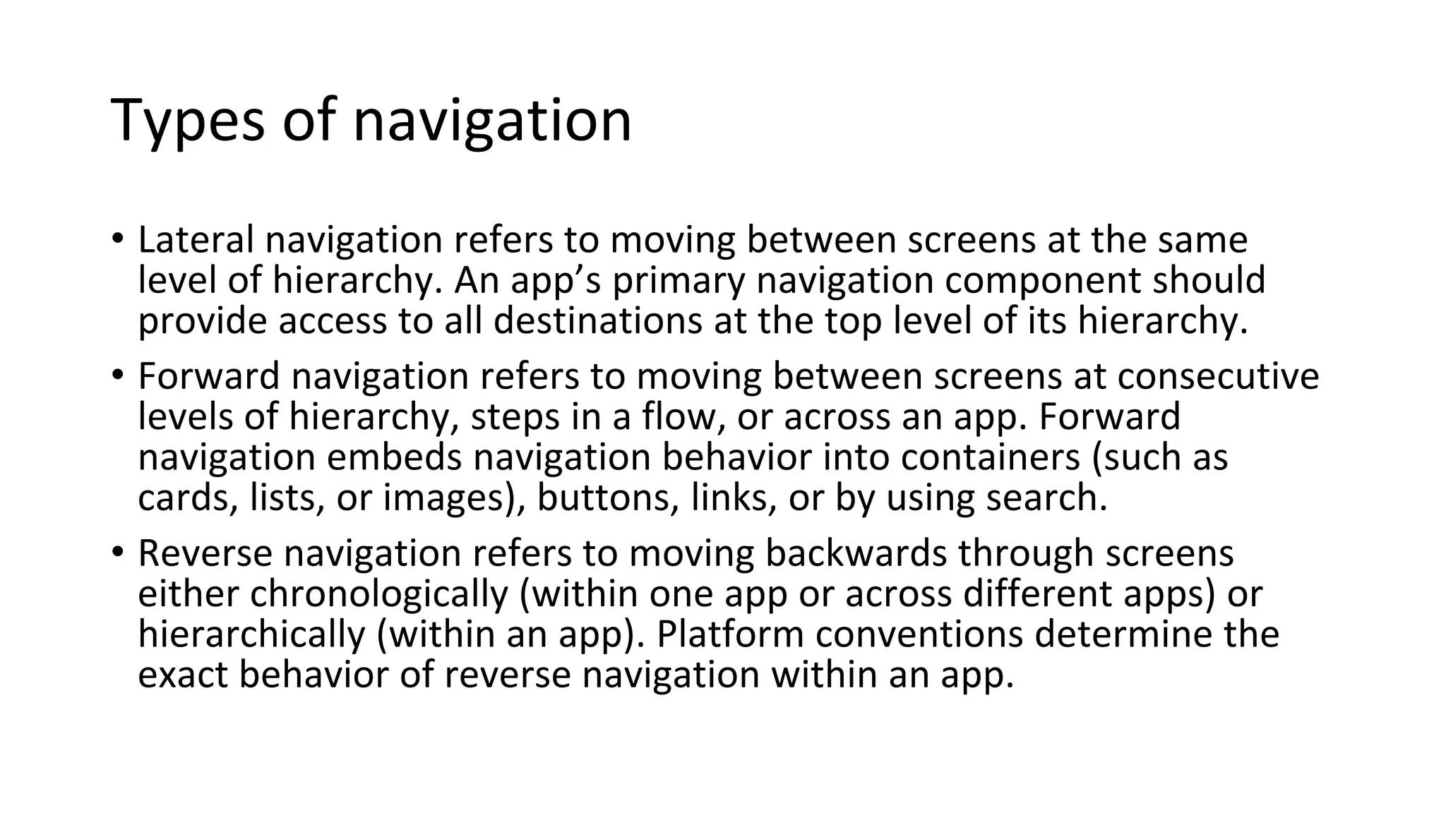 Navigation & Flow | PPTX