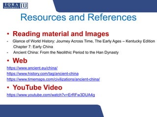 Unit 3.1_GEOGRAPHY AND TIMELINE OF ANCIENT CHINA-M (1).pptx | Geography ...