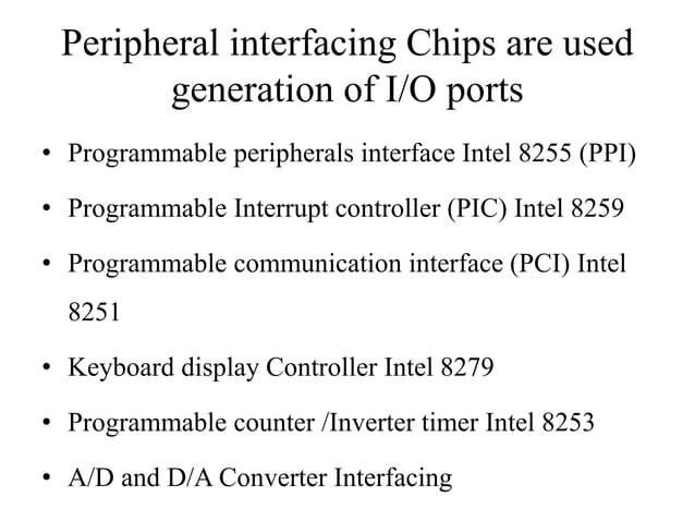 MECHATRONICS-Unit 3-PROGRAMMABLE PERIPERAL INTERFACE.ppt