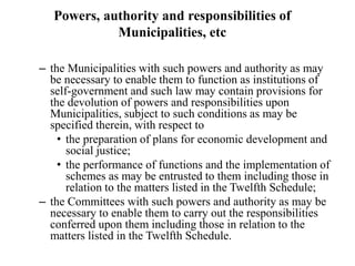 Unit III Governments of the States and Local Government | PPTX