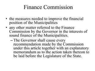 Unit III Governments of the States and Local Government | PPTX