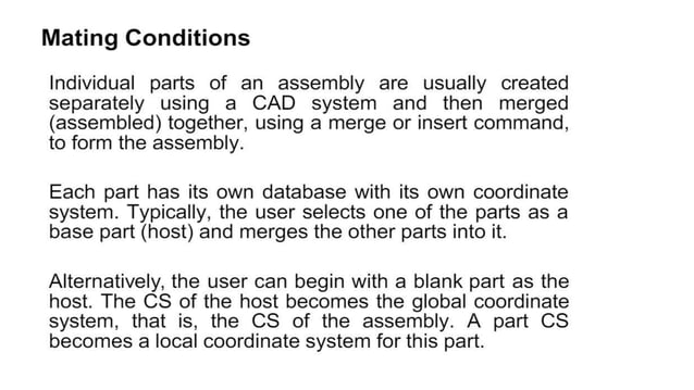 Unit 3-ASSEMBLY OF PARTS AND CAD STANDARDS.pptx