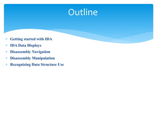 UNIT 3.2 GETTING STARTED WITH IDA.ppt