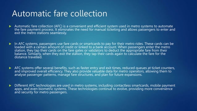Signaling system in metro systems and engineering | PPTX