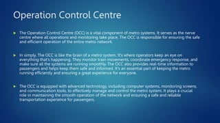 Signaling system in metro systems and engineering | PPTX