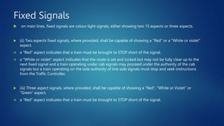 Signaling system in metro systems and engineering | PPTX