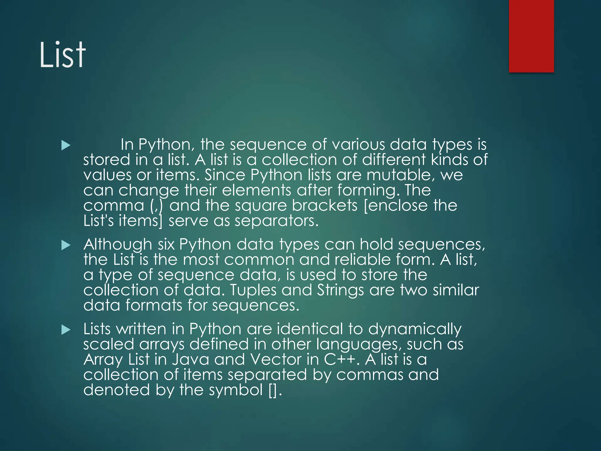 Ppt Notes Python Language Operators And Data Ppt 8326