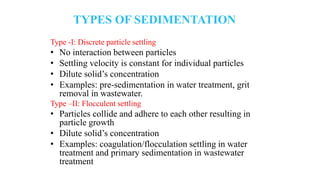 sedimentation | PPTX
