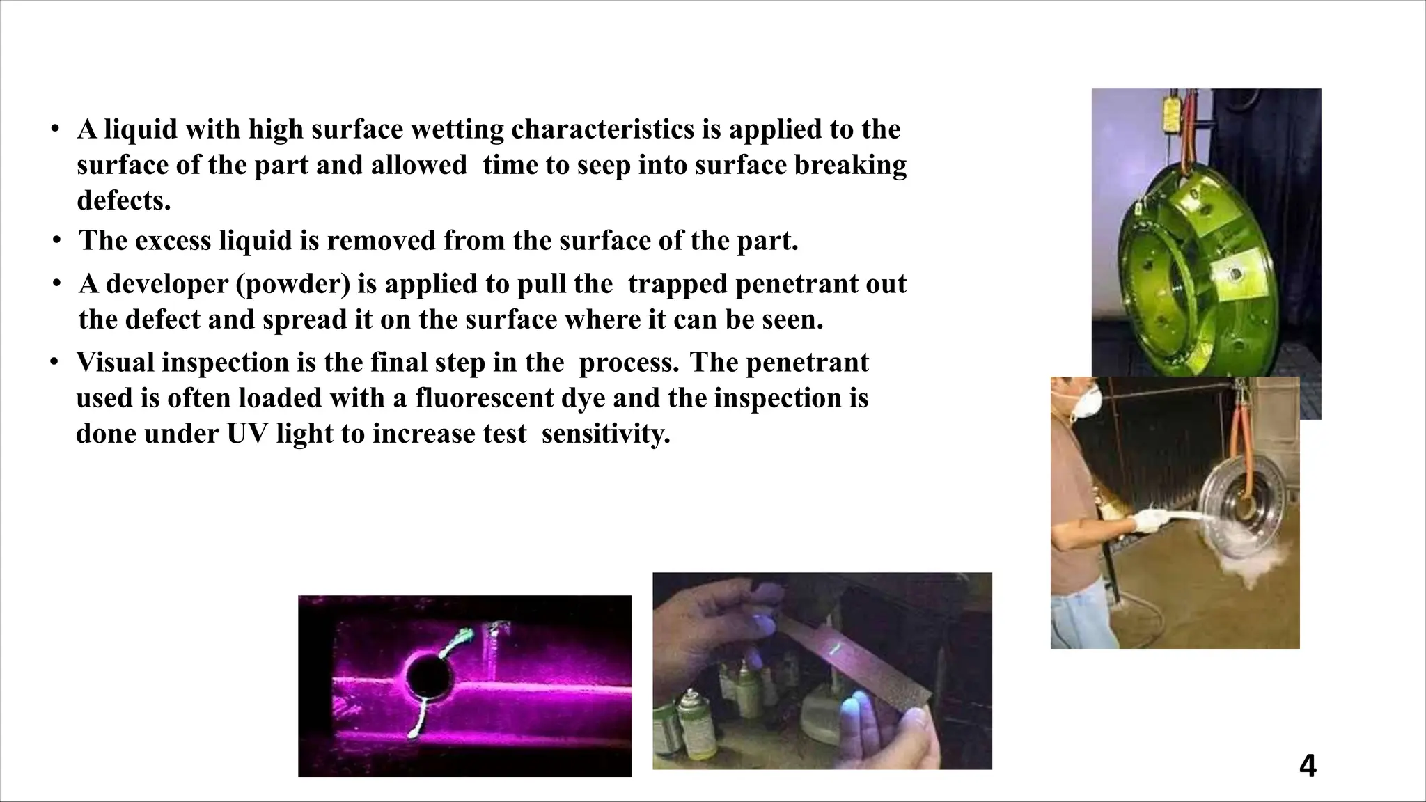 Non-destructive testing(NDT) is a wide group of analysis techniques | PPT