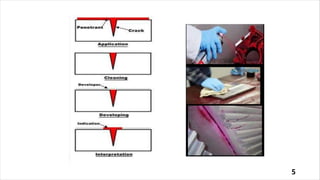 Non-destructive testing(NDT) is a wide group of analysis techniques | PPTX