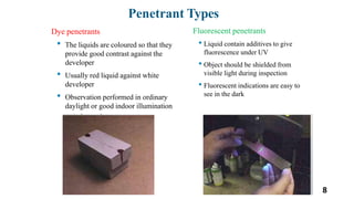 Non-destructive testing(NDT) is a wide group of analysis techniques | PPTX