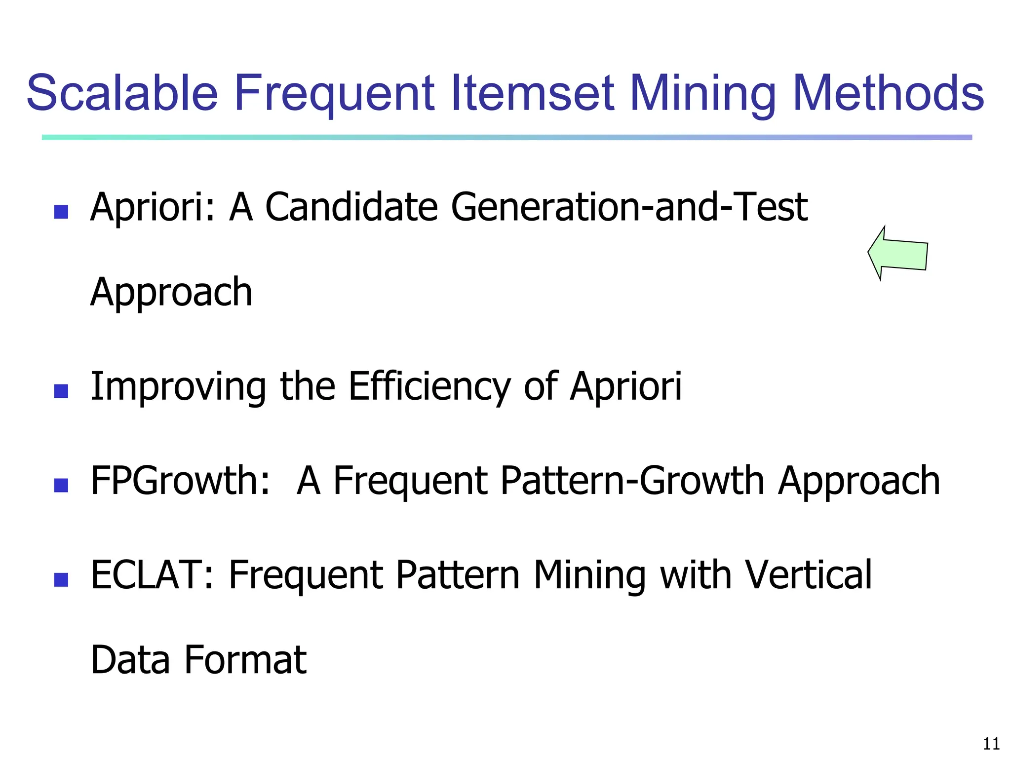 UNIT 3.2 -Mining Frquent Patterns (part1).ppt | Databases | Computer Software and Applications