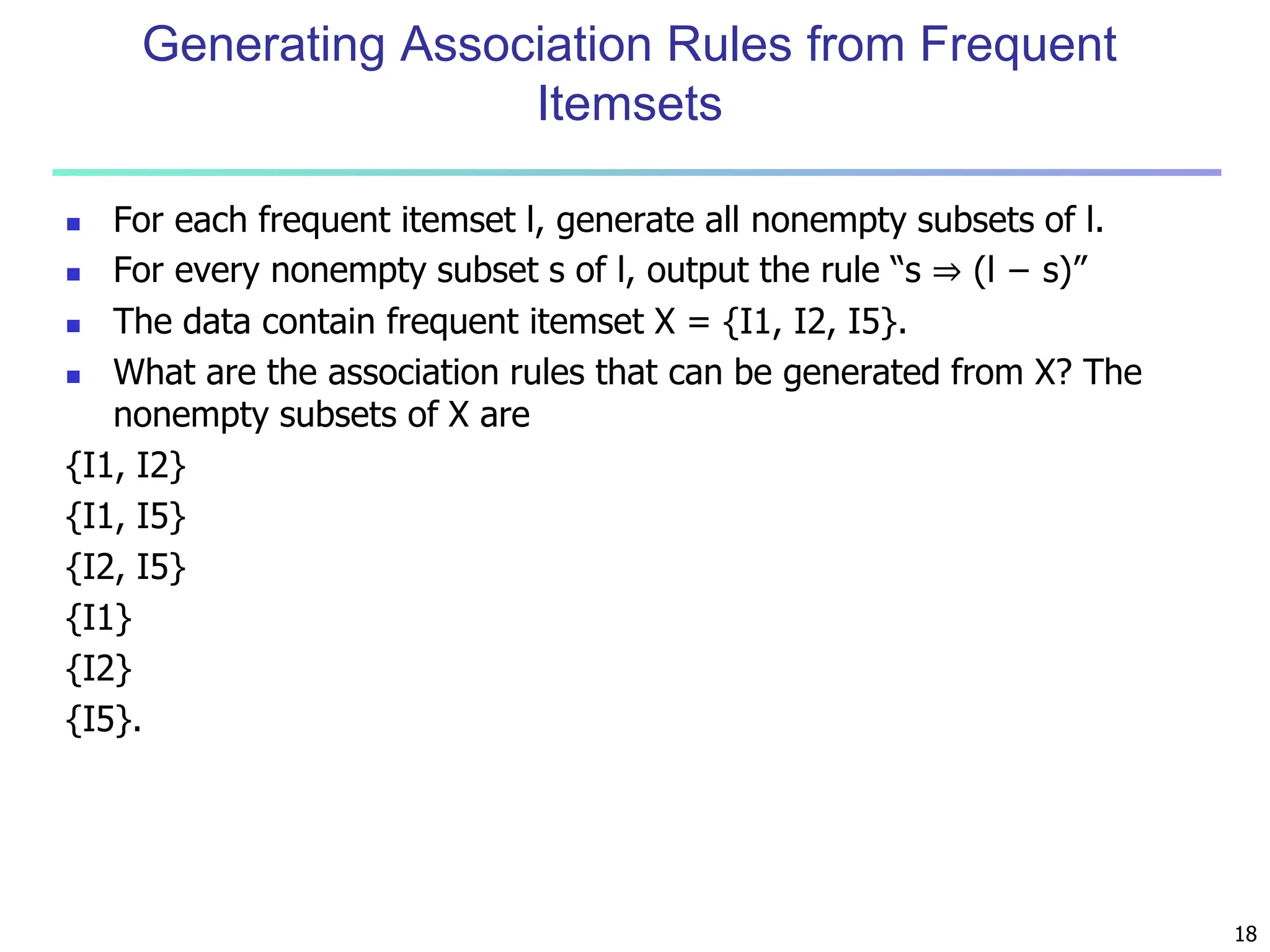 Unit 32 Mining Frquent Patterns Part1ppt Databases Computer Software And Applications