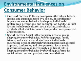 consumer behavior Unit 3 Pune University | PPT