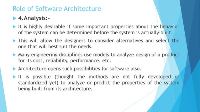 software engineering Architecture and design Unit 3.pptx